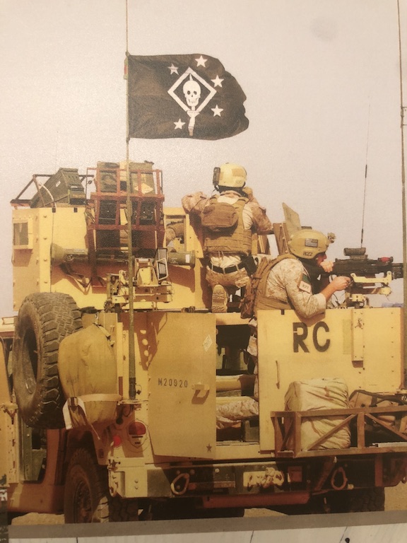 MARSOC Marine Raider flag Afghanistan - MISC MILITARIA - U.S. Militaria ...