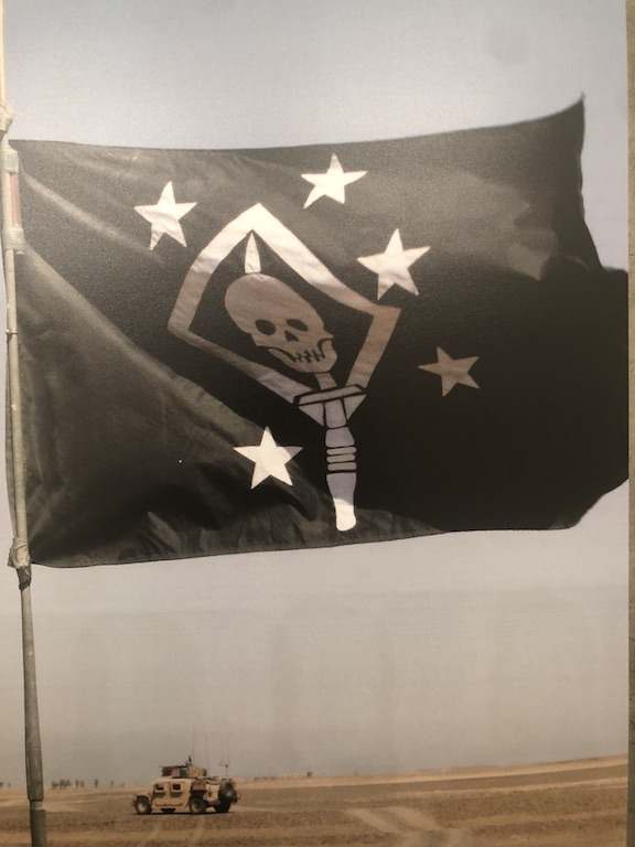 MARSOC Marine Raider flag Afghanistan - MISC MILITARIA - U.S. Militaria ...