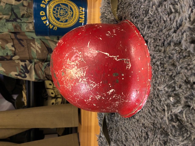 Red Painted M1 Helmet With Aircraft Roundel? - M-1; M-1C & M-2 HELMETS ...