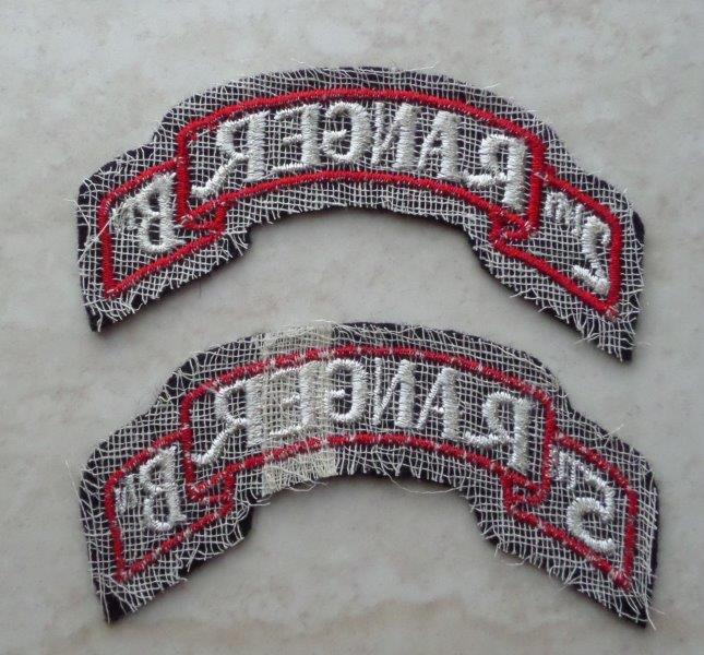 2nd and 5th Ranger Battalion Scrolls - ARMY AND USAAF - U.S. Militaria ...
