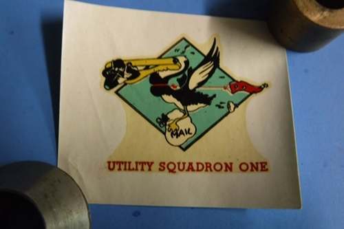 WW11 Utility Squadron One decal and photos - EPHEMERA, PHOTOGRAPHS ...