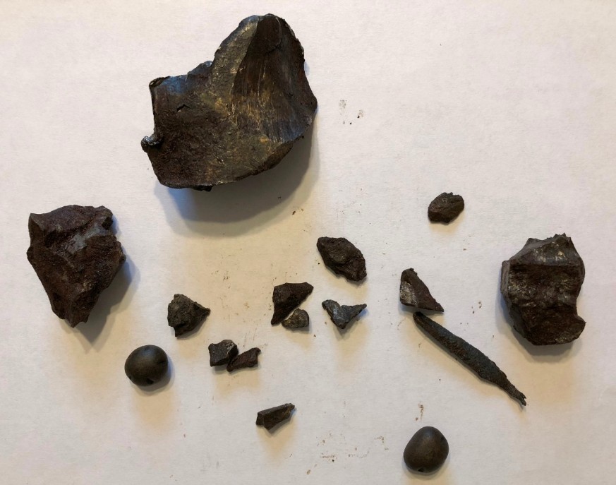 Pearl Harbor Shrapnel from USS Arizona's 16" Guns - SPOILS OF WAR - U.S ...