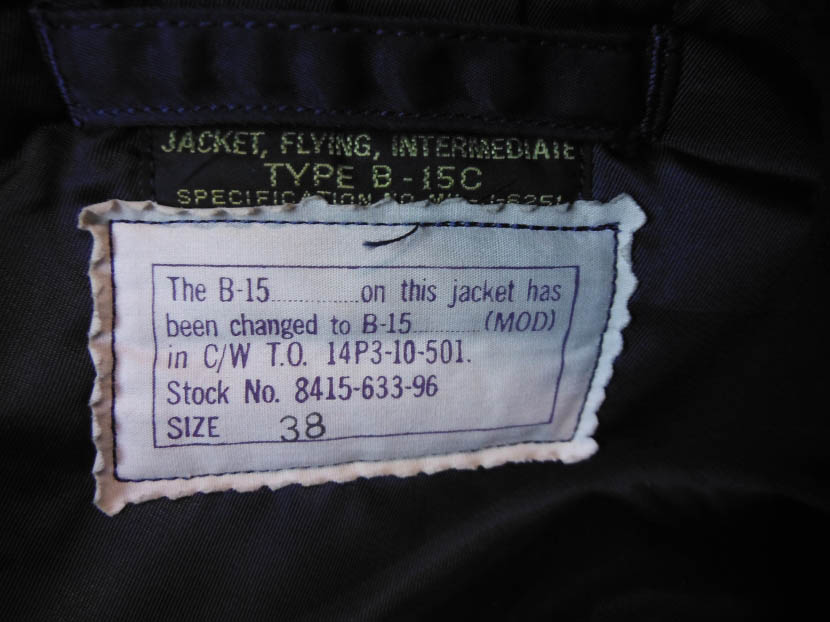 B-15C Jacket - FLIGHT CLOTHING - U.S. Militaria Forum