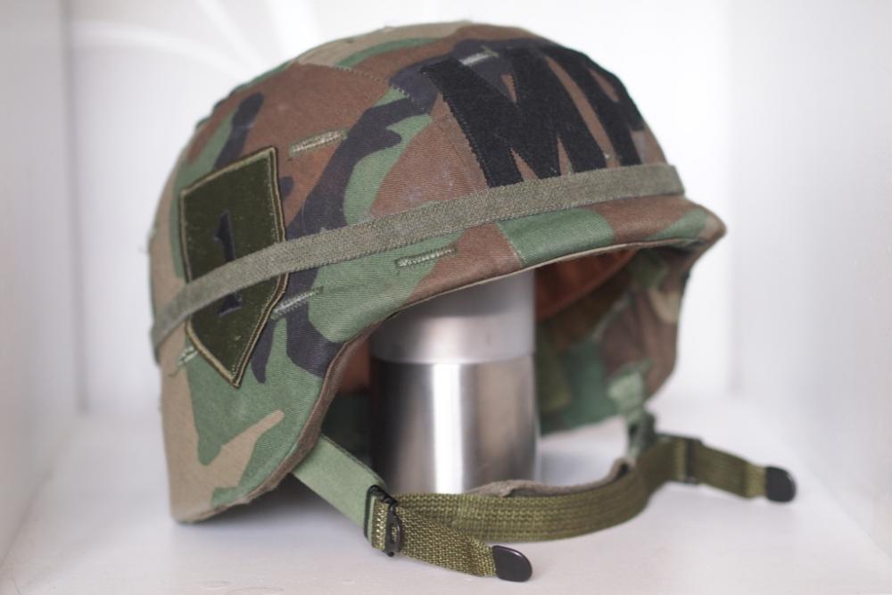 MP Woodland cover PASGT helmet - MODERN COMPOSITE HELMETS - U.S ...