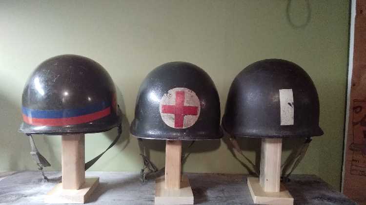 Helmet grouping from "The Forgotten War - GROUPINGS PAGE - U.S ...