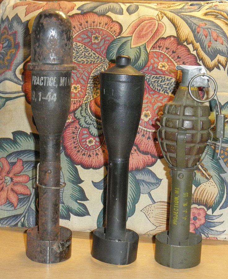 Small Rifle Grenade Collection - FIREARMS - U.S. Militaria Forum