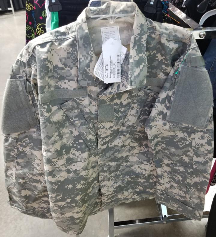 New ACU Cut in UCP - CAMOUFLAGE UNIFORMS - U.S. Militaria Forum