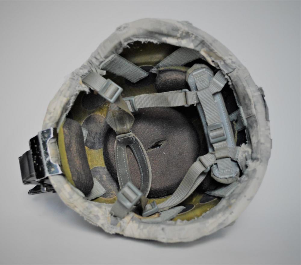 SDS Helmet as worn by Pvt. Turnbow (poss. Demon Co. 2/5 Inf. Regt.) - M ...