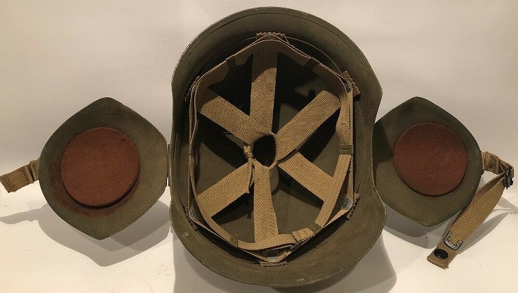 Flak Helmet - FLAK, TANKER, CIVIL DEFENSE & EXPERIMENTAL - U.S ...