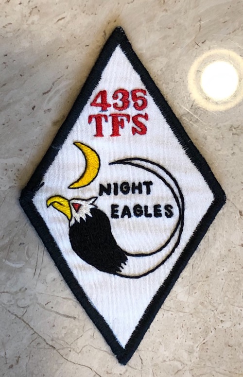 Vietnam War 8th TFW 435th Tactical Fighter Squadron Pilot Patches - AIR FORCE (USAAF IS WITH ...
