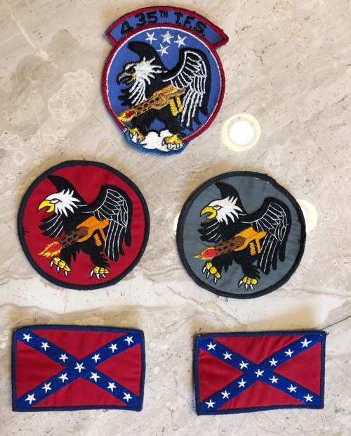 Vietnam War 8th TFW 435th Tactical Fighter Squadron Pilot Patches - AIR FORCE (USAAF IS WITH ...