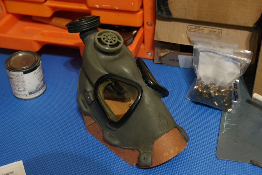 1944 U.S. M2-10-6 Army Lightweight Optical Mask Restoration - FIELD ...