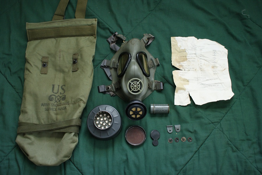 1944 U.S. M2-10-6 Army Lightweight Optical Mask Restoration - Page 2 ...