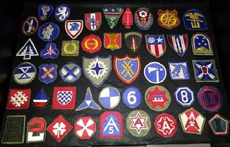 MacArthur Museum Brisbane U.S. Army Patches collection - ARMY AND USAAF ...