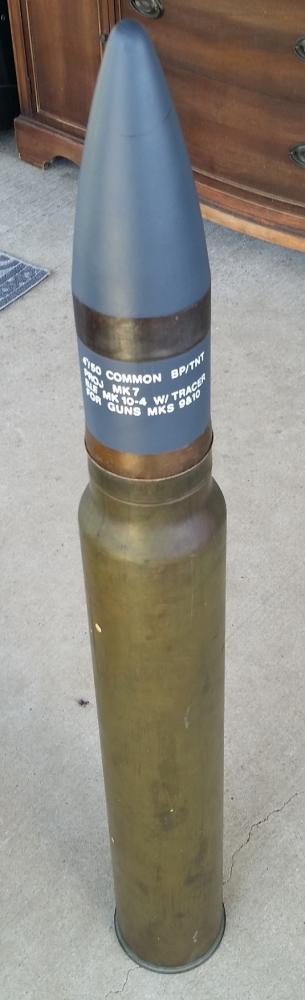 US Navy 4" 50 cal Common Round, Complete - FIREARMS - U.S. Militaria Forum