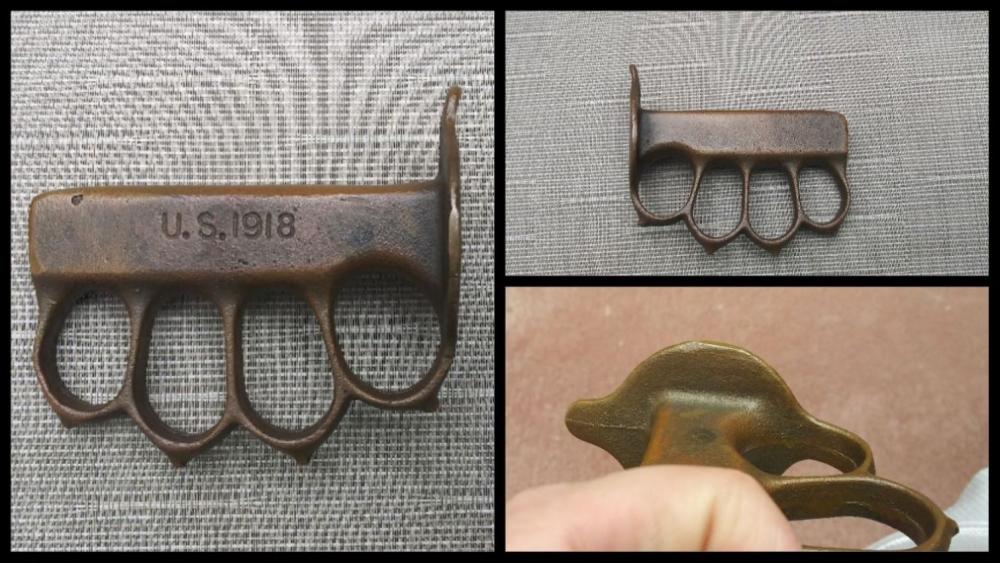 WW1 Knuckle Knife Handle - EDGED WEAPONS - U.S. Militaria Forum