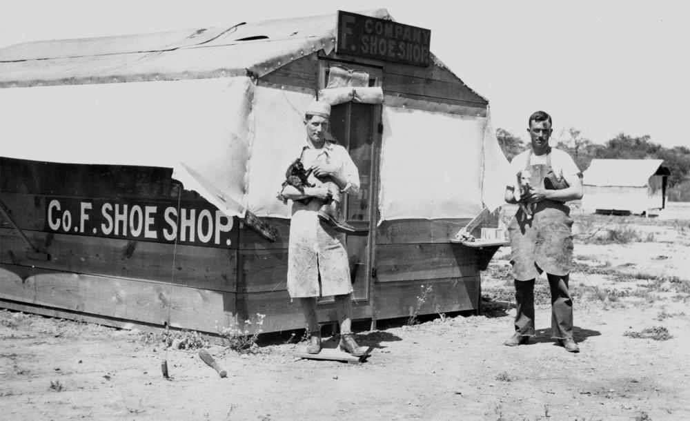 pre-WWI and WWI service shoe repair - (1917-1919) WORLD WAR ONE ...