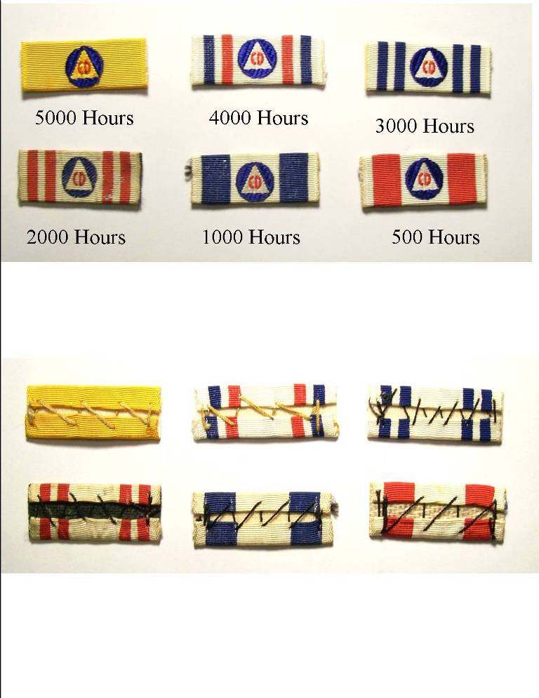 WWII Civilian Defense Ribbons - HOMEFRONT & THE WAR EFFORT - U.S ...