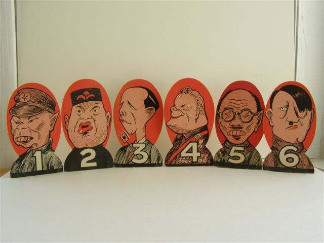 WWII Target Collection - Axis Figures - EPHEMERA, PHOTOGRAPHS ...