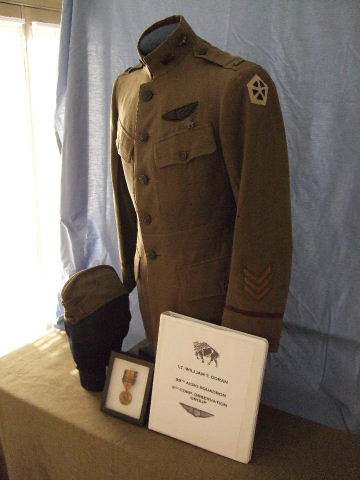 WWI 99th Aero Squadron Uniform Group - GROUPINGS PAGE - U.S. Militaria ...