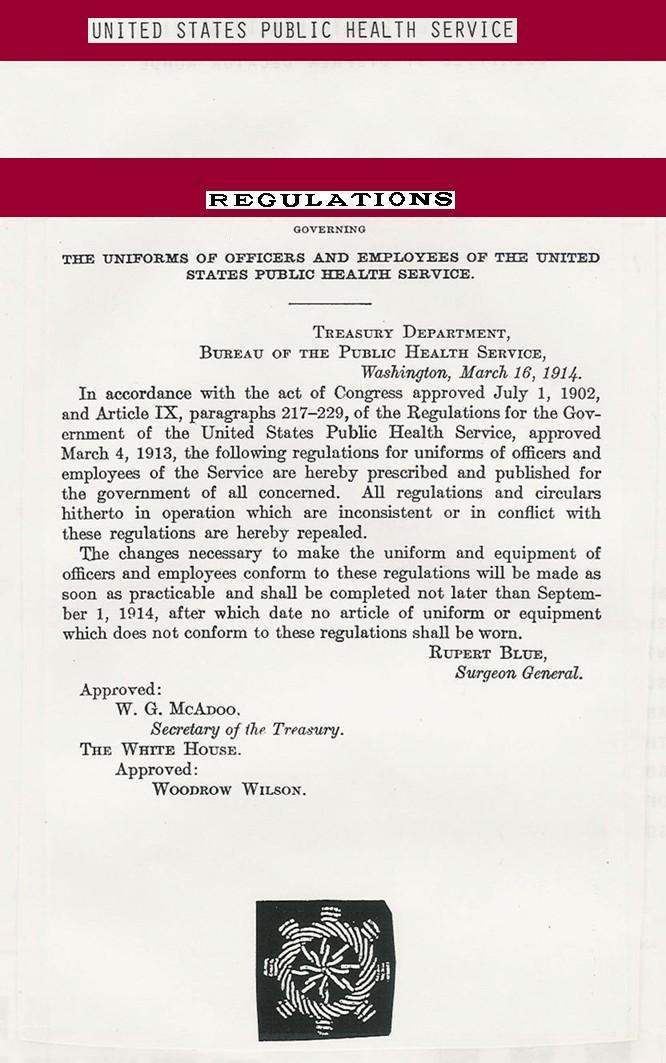 1914 United States Public Health Service - RANKS AND RATES - U.S ...