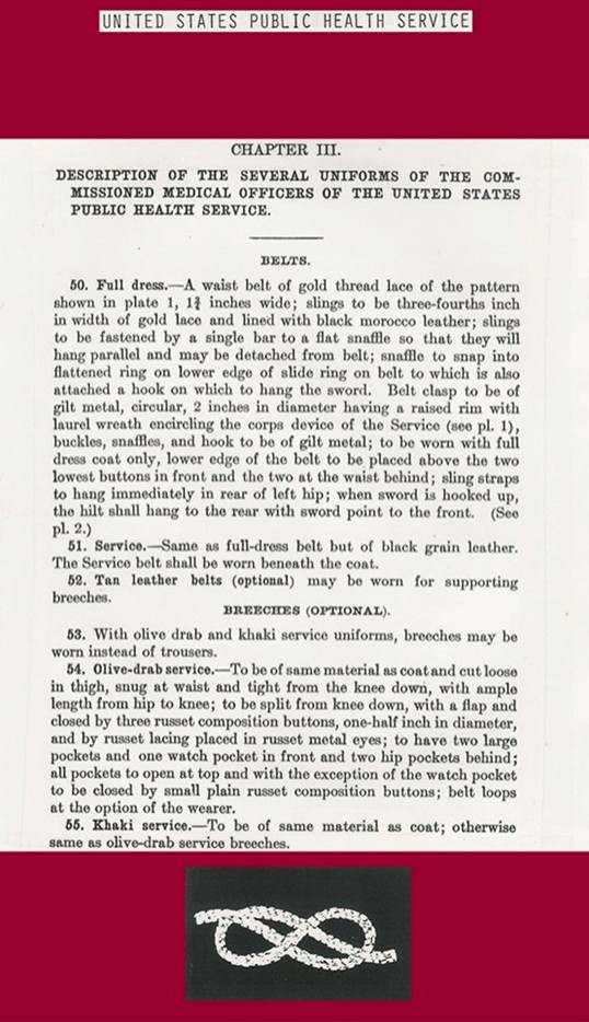 1914 United States Public Health Service - RANKS AND RATES - U.S ...