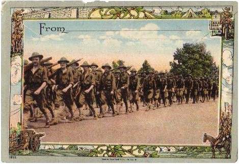 1917 "Camp Gordon, Georgia" fold-out postcard album - EPHEMERA ...