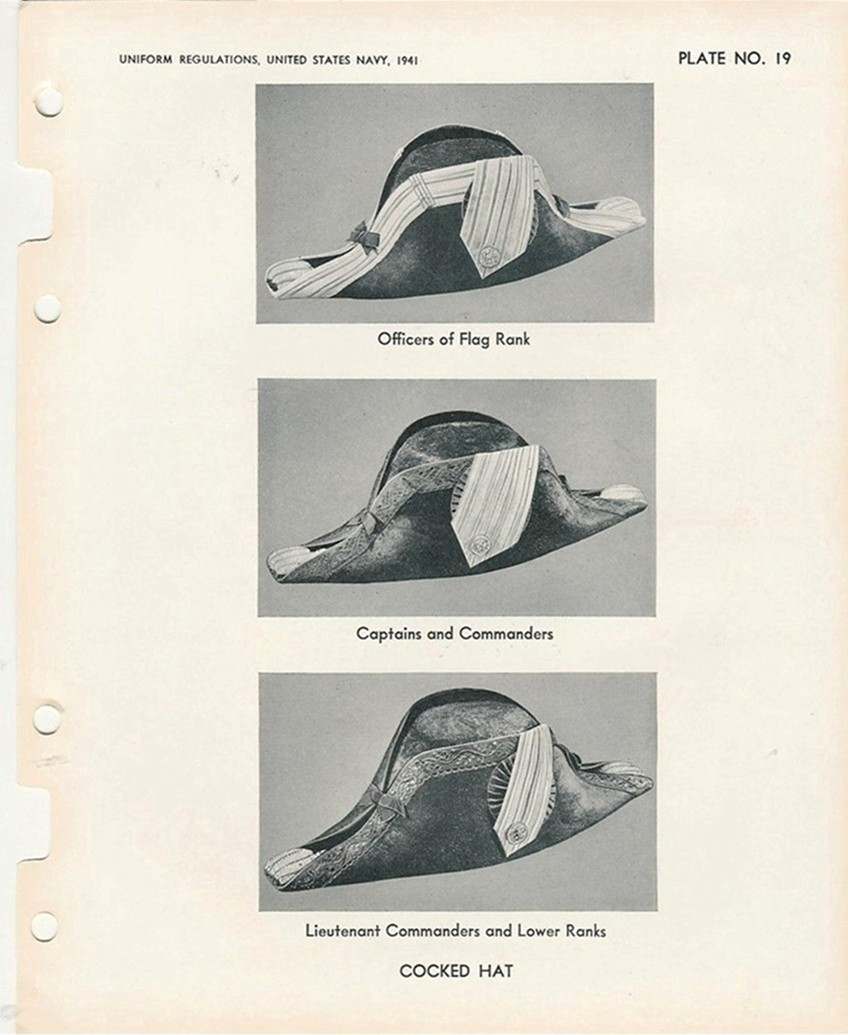 1941 - U.S. Navy Uniform Regulations & Examples of All Uniforms, Belts ...