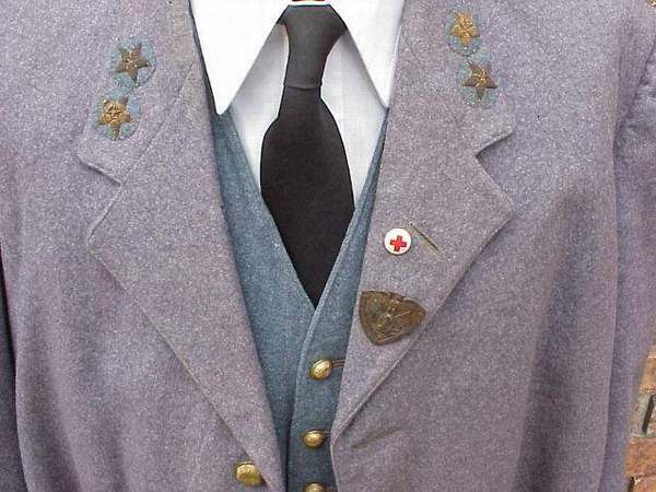 A Confederate Veteran's Uniform - VETERANS' ORGANIZATIONS - U.S ...