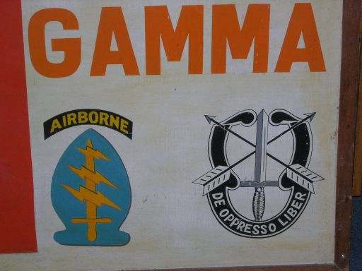 Original Detachment B-57 (Project GAMMA) Sign RVN - EPHEMERA ...