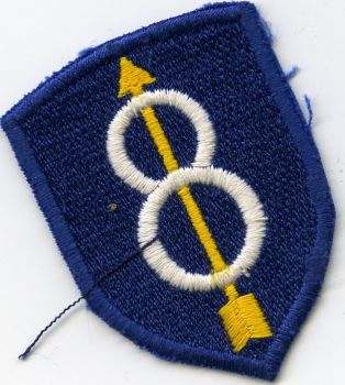 Opinion on 8th Infantry Division patches - ARMY AND USAAF - U.S ...