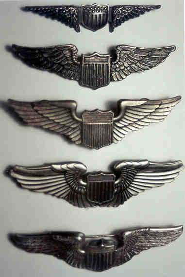 1919-1941 Interwar Period vintage pilot wings: examples and patterns ...