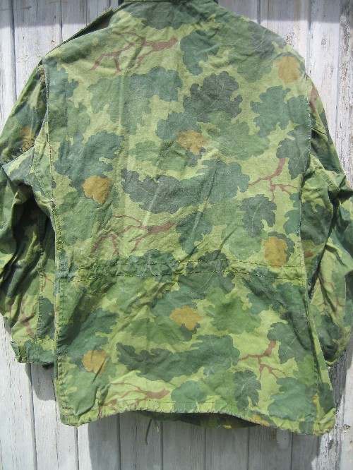Field jacket made from Mitchell pattern tent ---------- - CAMOUFLAGE ...