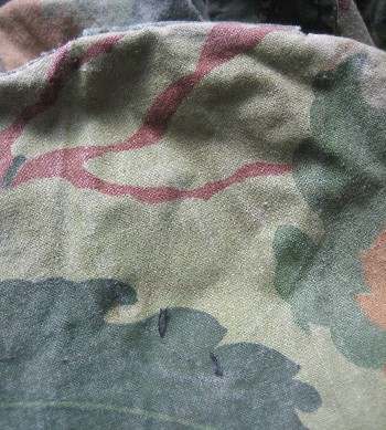 Field jacket made from Mitchell pattern tent ---------- - CAMOUFLAGE ...