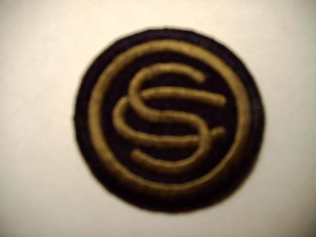 OCS "Green back" patch - ARMY AND USAAF - U.S. Militaria Forum