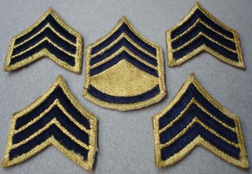 RARE Sgt Chevron! - ARMY (INCLUDING USAAC/AAF) - U.S. Militaria Forum