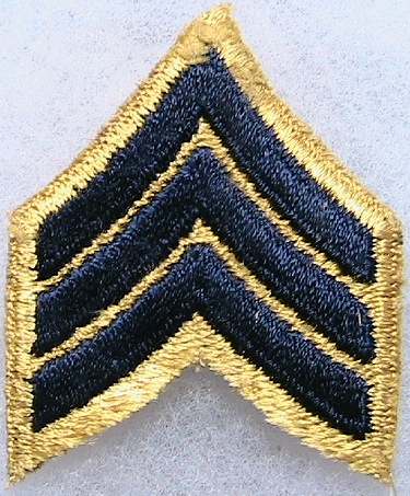 RARE Sgt Chevron! - ARMY (INCLUDING USAAC/AAF) - U.S. Militaria Forum