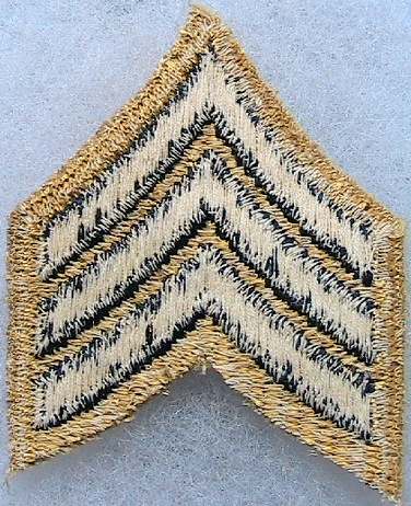 RARE Sgt Chevron! - ARMY (INCLUDING USAAC/AAF) - U.S. Militaria Forum