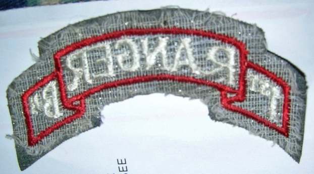 1st Ranger Bn Scroll...Legit? - ARMY AND USAAF - U.S. Militaria Forum