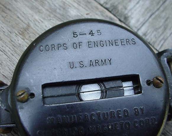 Late WW2 lensatic compass - FIELD & PERSONAL GEAR SECTION - U.S ...
