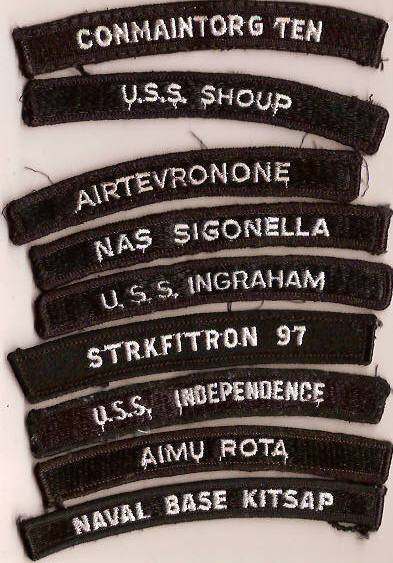 US NAVY SHIP TAB VARIATIONS ! - NAVY, COAST GUARD AND OTHER SEA ...