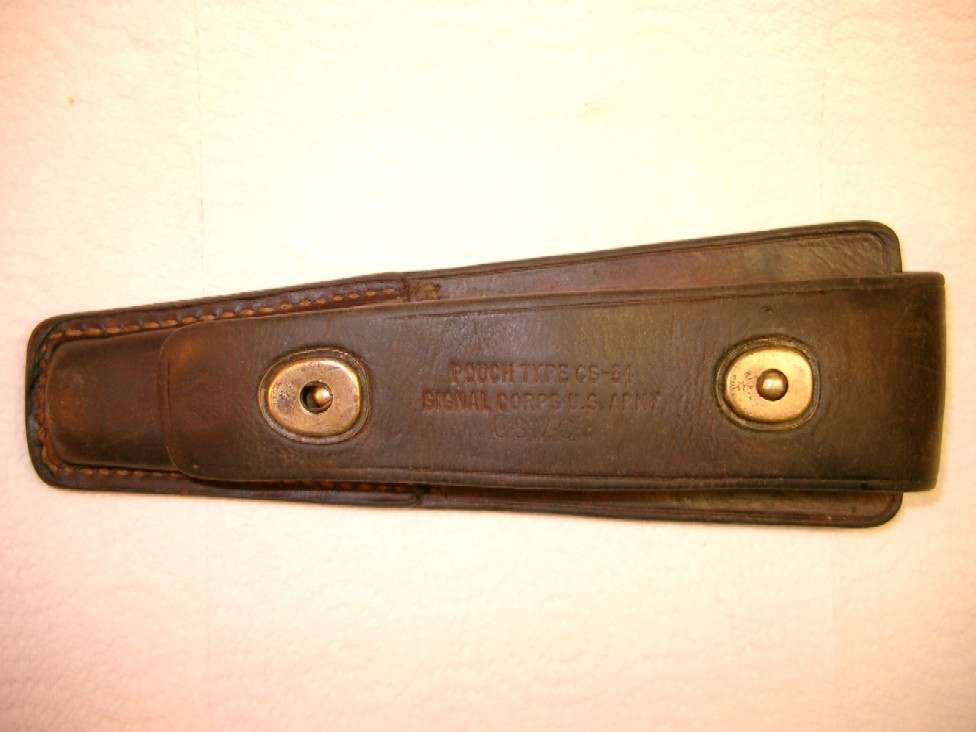 CS-34 leather pouch, USMC marked- Real or Not - FIELD & PERSONAL GEAR ...