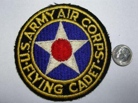 Flying Cadet Shoulder Patch - ARMY AND USAAF - U.S. Militaria Forum