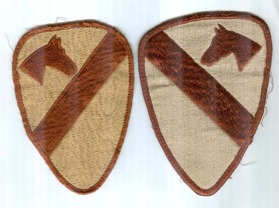 1st Calvary patch question? - ARMY AND USAAF - U.S. Militaria Forum