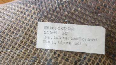 Experimental Desert 6 Color camo 1972 contract - CAMOUFLAGE UNIFORMS ...