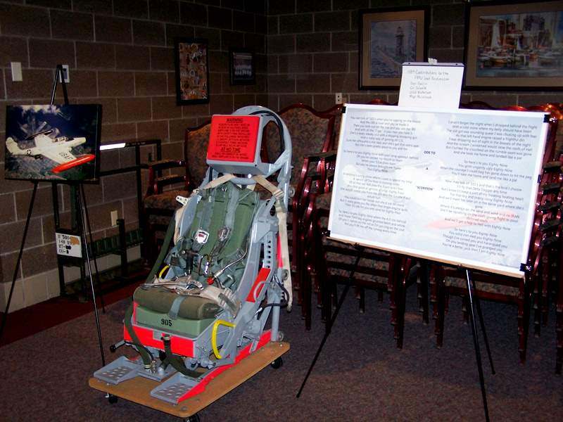 First display of my ejection seats - AIRCRAFT INSTRUMENTS & EJECTION ...