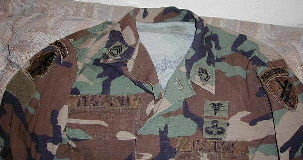 Named SF Uniforms - CAMOUFLAGE UNIFORMS - U.S. Militaria Forum