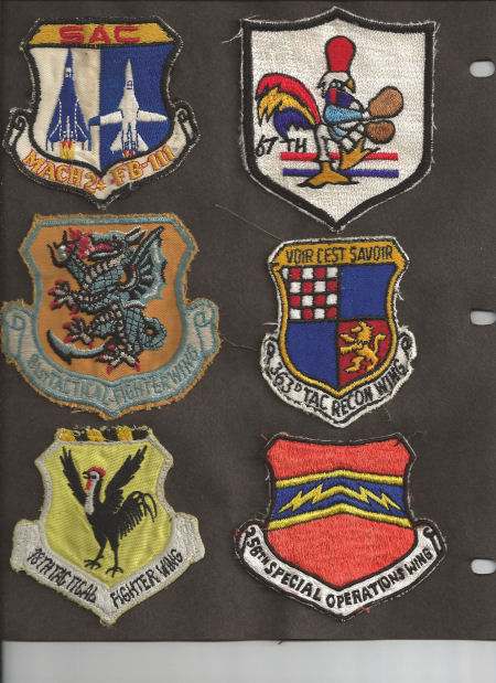 USAF Patch Collection Album #2 - AIR FORCE (USAAF IS WITH ARMY) - U.S ...