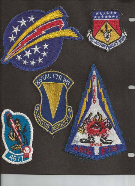 USAF Patch Collection Album #2 - AIR FORCE (USAAF IS WITH ARMY) - U.S ...