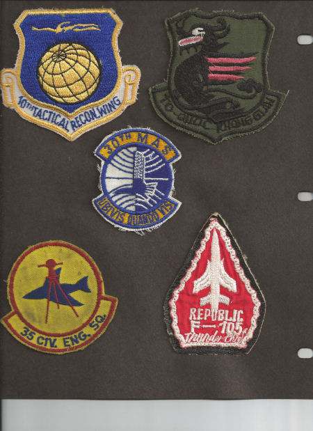USAF Patch Collection Album #2 - AIR FORCE (USAAF IS WITH ARMY) - U.S ...